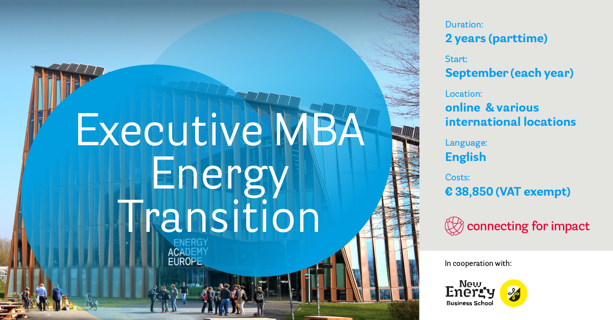 Executive MBA Energy Transition | Executive masters | UGBS | University ...