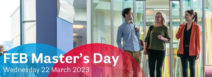 FEB Master's Day | Choosing a programme | University of Groningen