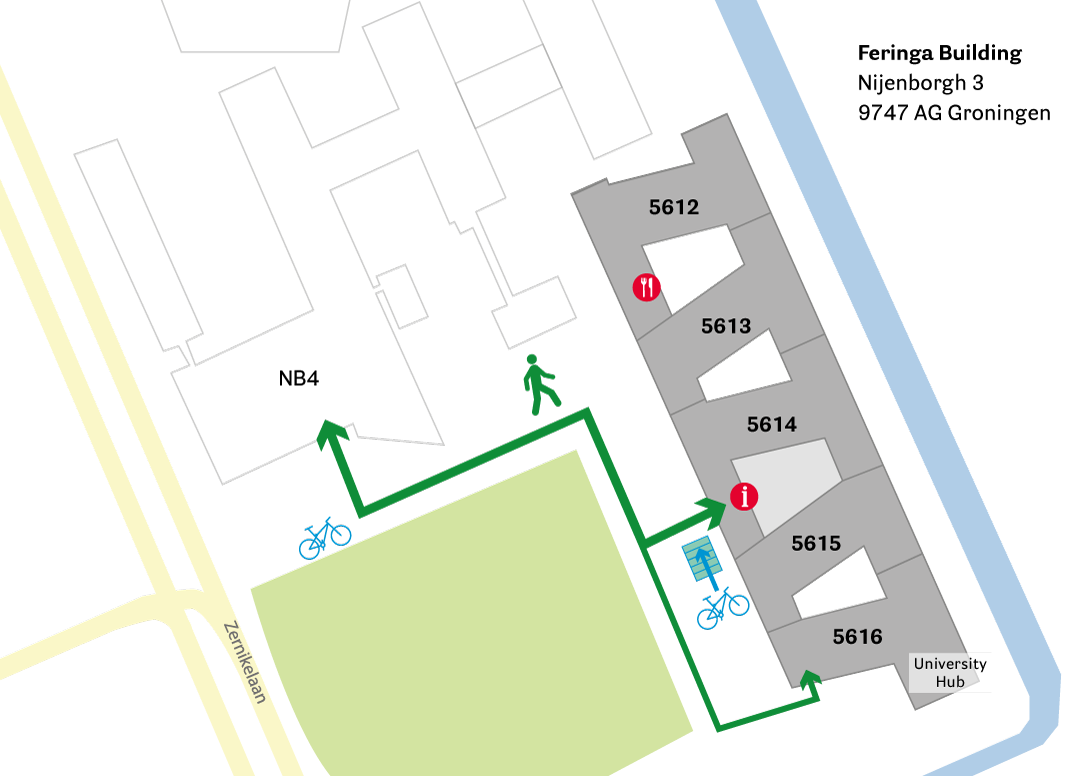 Feringa Building | Timetabling | University of Groningen